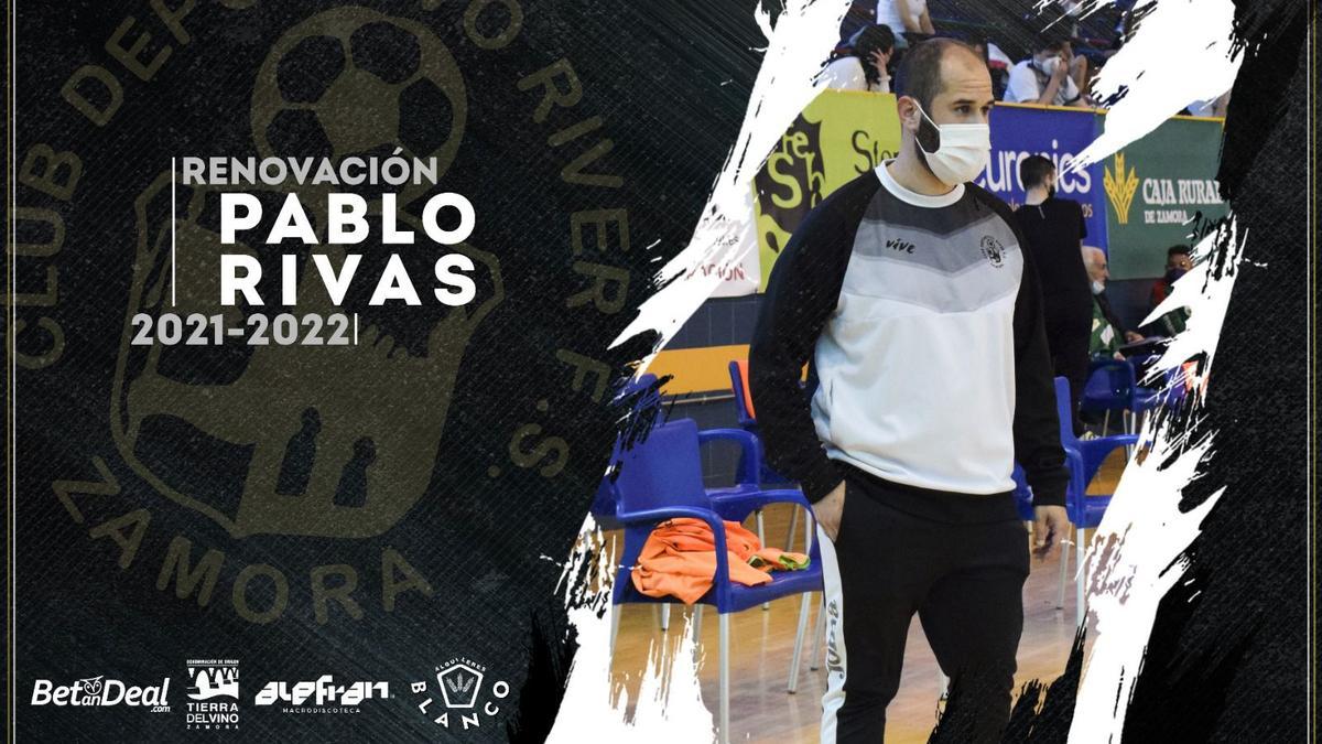 El River FS Zamora apuesta por la continuidad de Pablo Rivas para ...