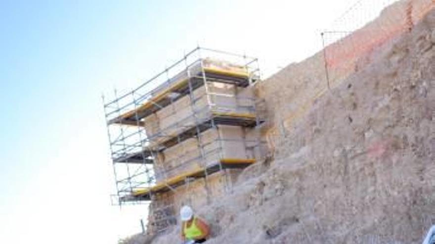 El castillo de Elda afianzará sus cimientos para evitar hundimientos