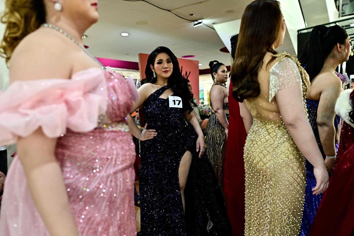 Concurso de belleza Miss talla grande en Bangkok | FOTOS