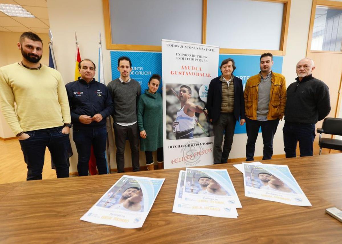 Un millar de atletas apoyarán a Gustavo Dacal este domingo en un acto ...