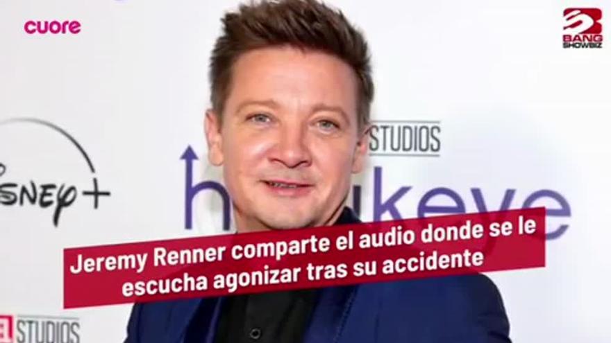 Jeremy Renner comparte el audio donde se le escucha agonizar tras su ...