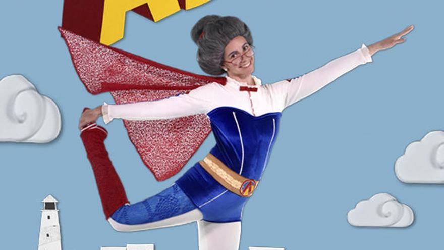 'Súper Abuela' despliega sus poderes en el Auditorio Alfredo Kraus