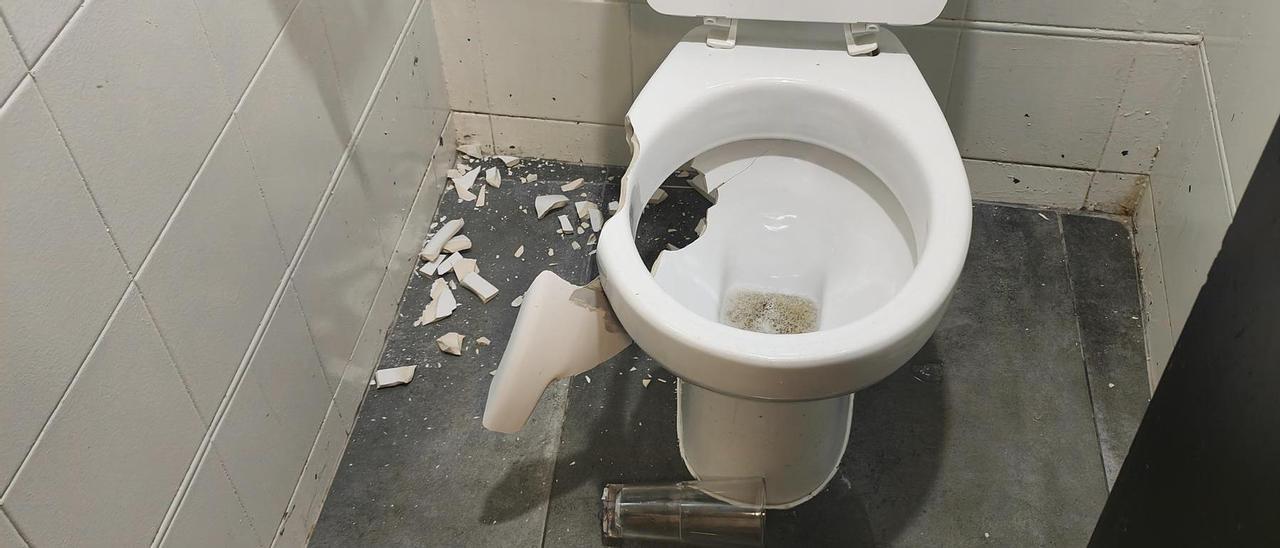 ¿Cómo se puede romper así un inodoro?