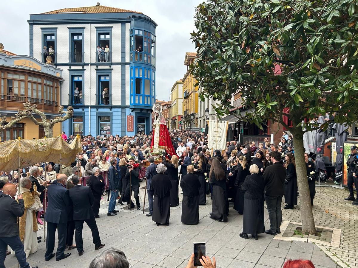 La Procesión del Encuentro de Candás, en imágenes
