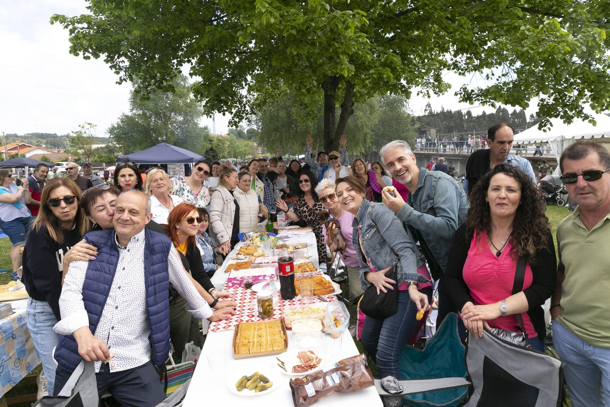 EN IMÁGENES: la Jira al pantano de Trasona