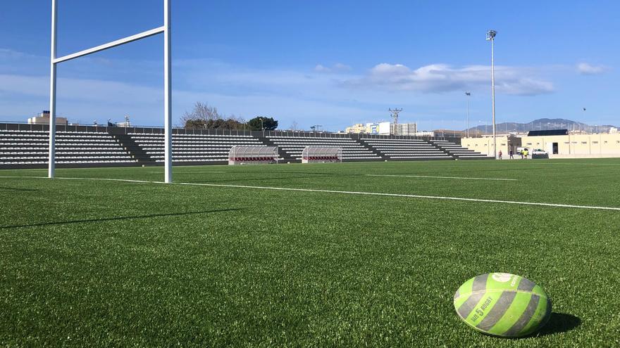 El campo de rugby del Germans Escalas ya está finalizado y operativo