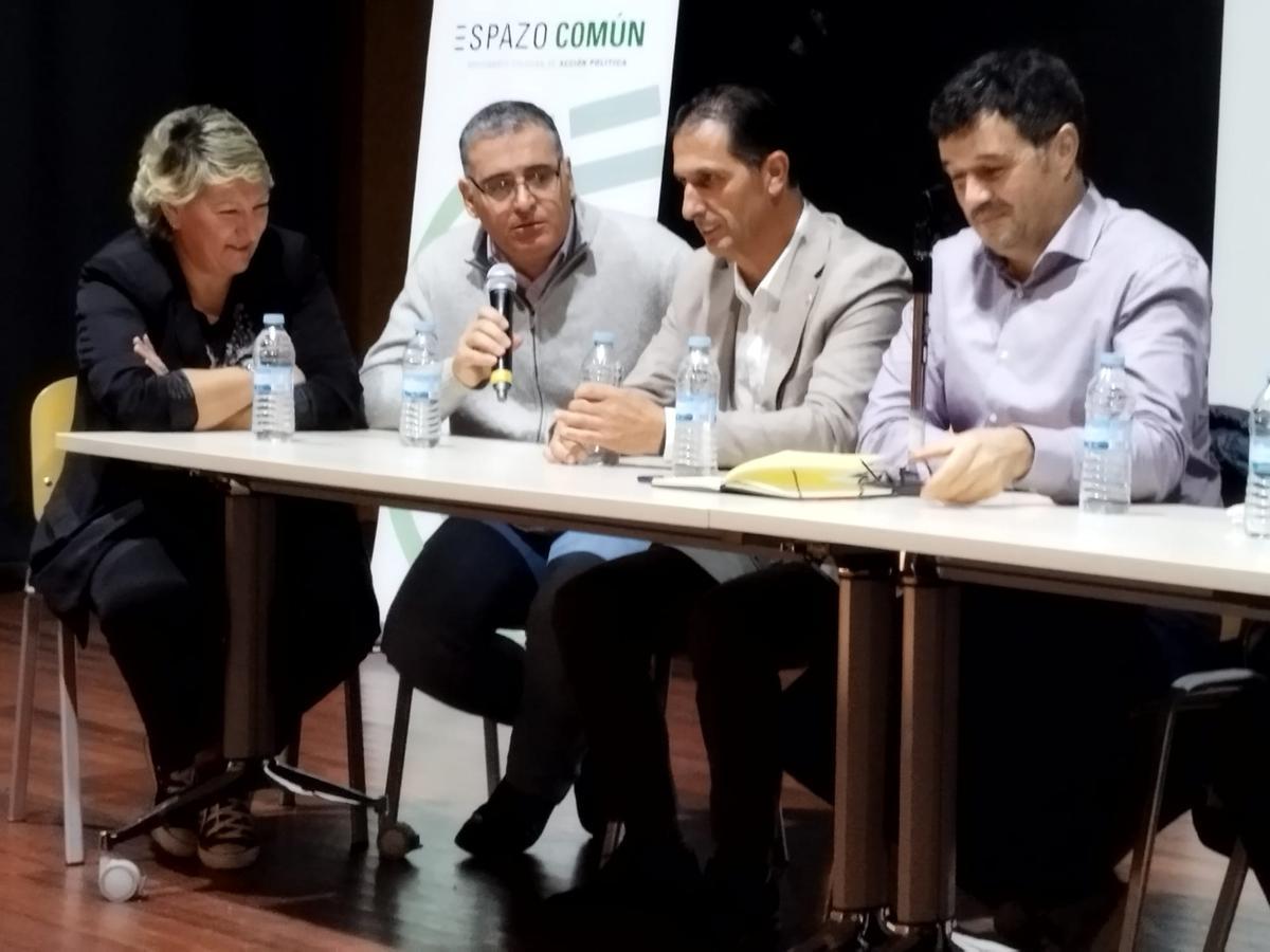Espazo Común buscou ilusionar con Luísa Feijóo e Pachi Vázquez na súa ...