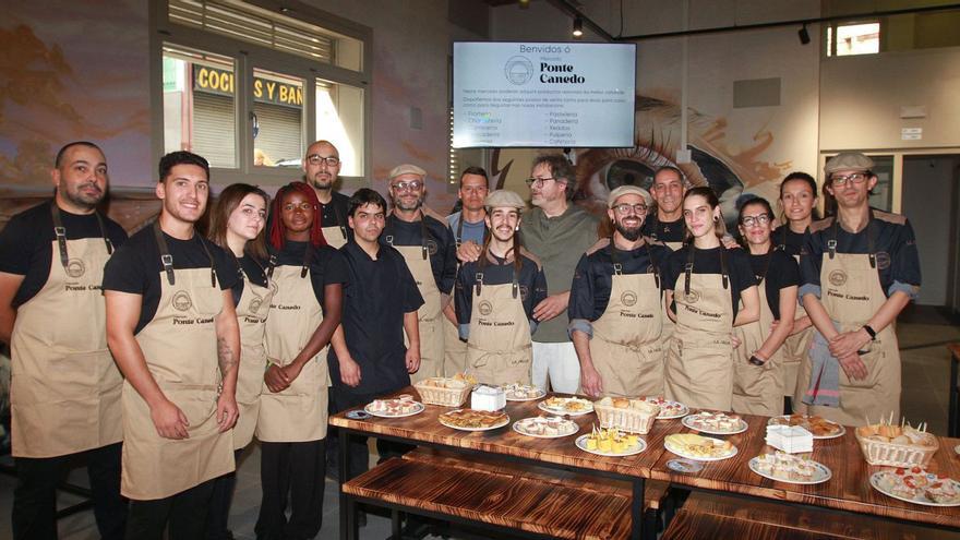 La plaza de abastos de A Ponte reabre con un nuevo concepto de mercado ...