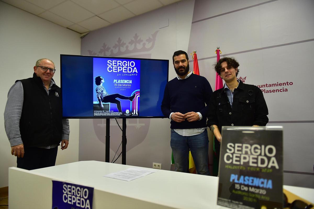 DE LA VOZ DE ANTENA 3 A PLASENCIA: Concierto de Sergio Cepeda