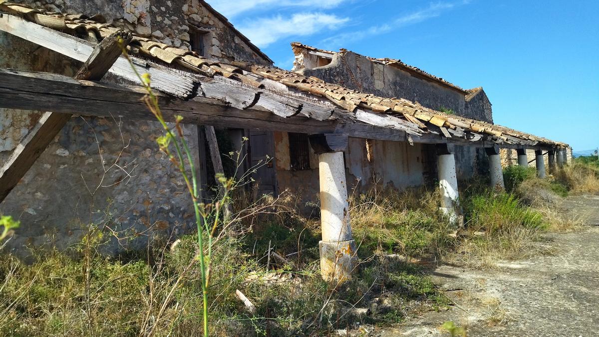 El riurau más singular de la Marina Alta, una ruina