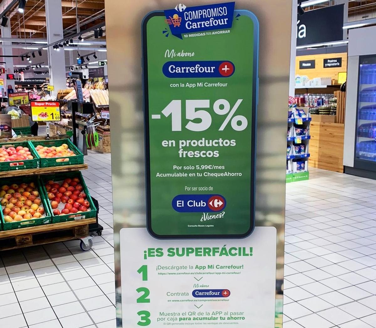 Carrefour lanza en València el abono para ahorrar un 15% en los ...