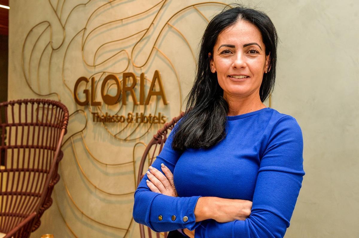 Laura Díaz, terapeuta de la Talaso del Gloria Palace de San Agustín