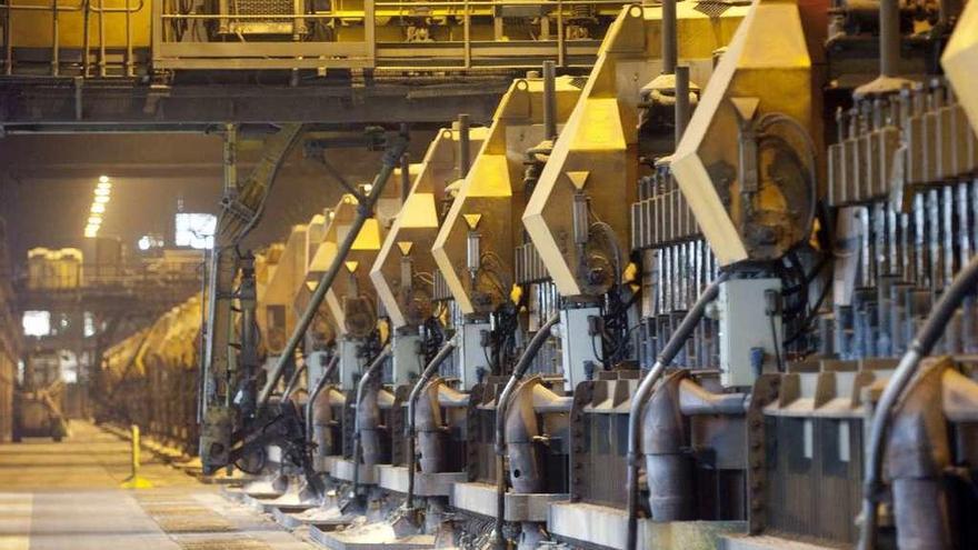 El aluminio en Europa, en barrena