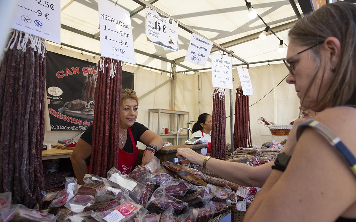 'Mercat de Mercats' degustación de comida en la plaza Catalunya