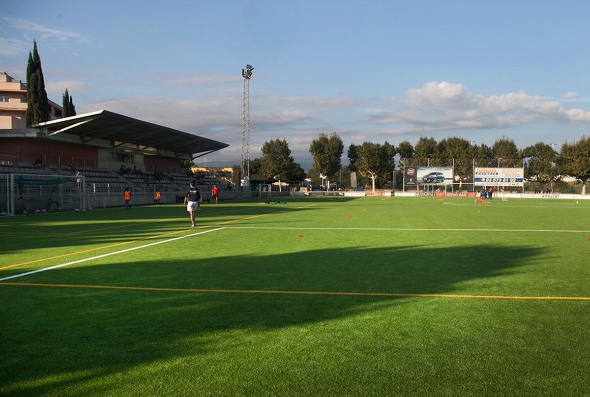 Parets instal·larà 128 noves plaques fotovoltaiques al camp de futbol