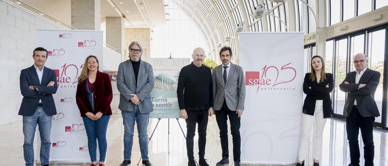 concierto 125 años sgae en palau de la música