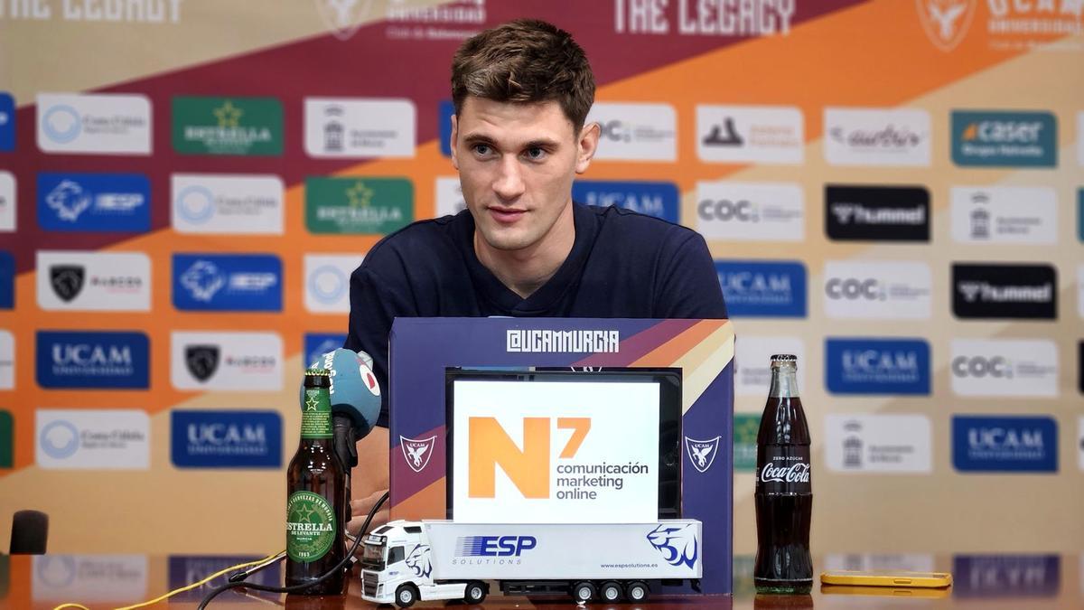 Dustin Sleva, la grata sorpresa del UCAM Murcia