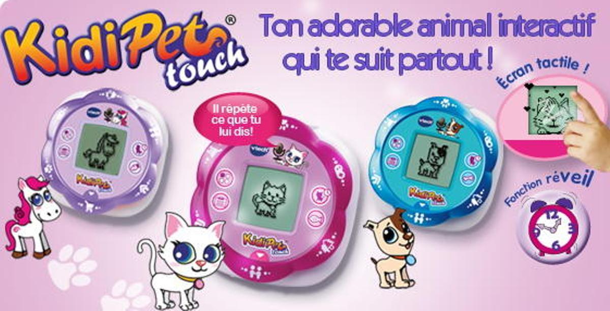 KidiPet Touch: un poni, un gato y un perro virtuales