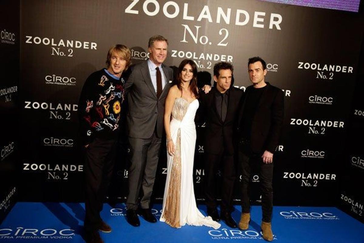 El estreno de 'Zoolander 2' paraliza la Gran Vía madrileña - Cuore