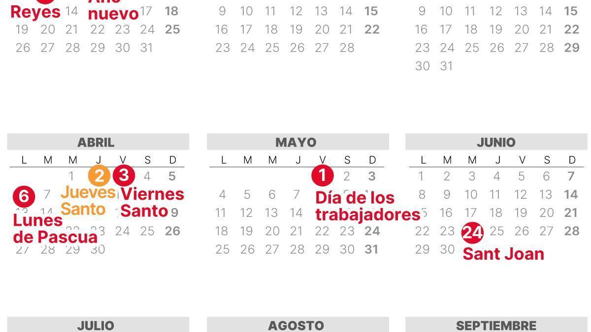 Calendari laboral de Terrassa del 2026 (amb tots els festius)