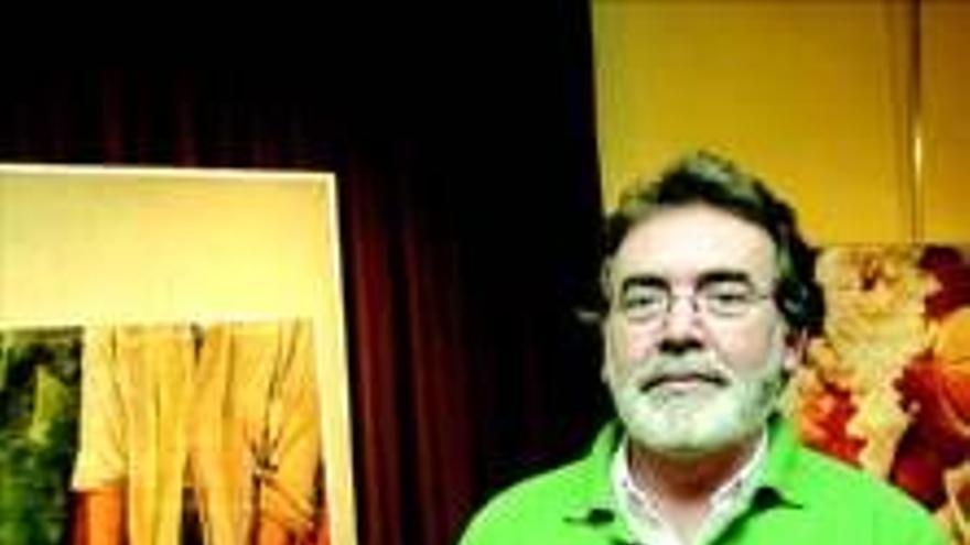 Enrique Angulo, pintor: "El impresionismo me gusta por su pincelada rápida"