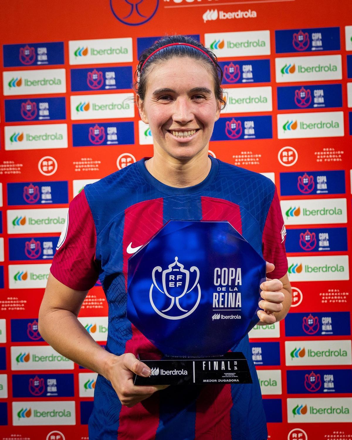 Mariona Caldentey FC Barcelona | Mariona, MVP de la Copa de la Reina ...