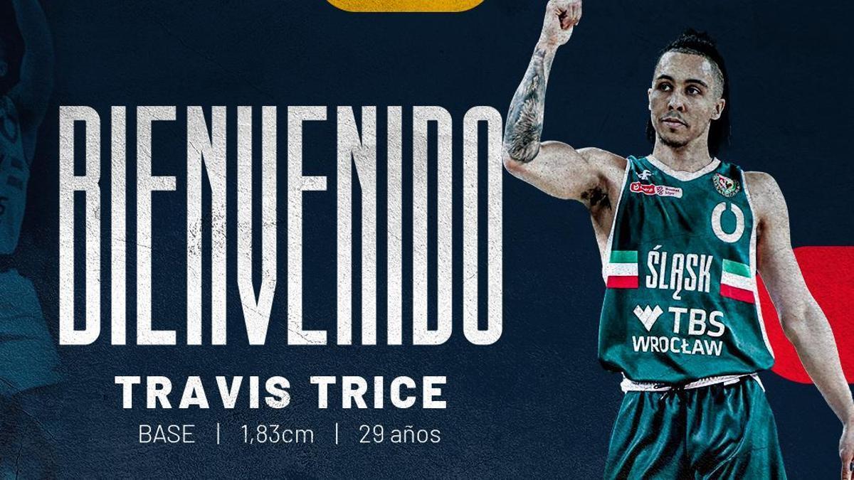 Travis Trice, primer fichaje del UCAM Murcia para la próxima temporada