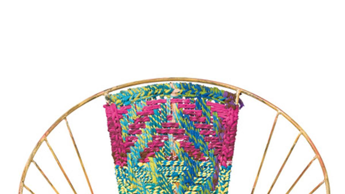 Muebles con macramé