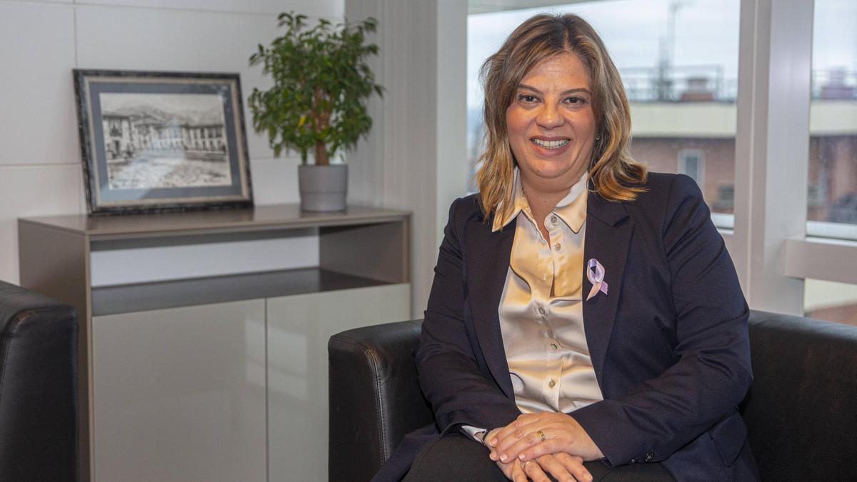 AVE ASTURIAS | Gimena Llamedo, vicepresidenta del Principado, repasa ...