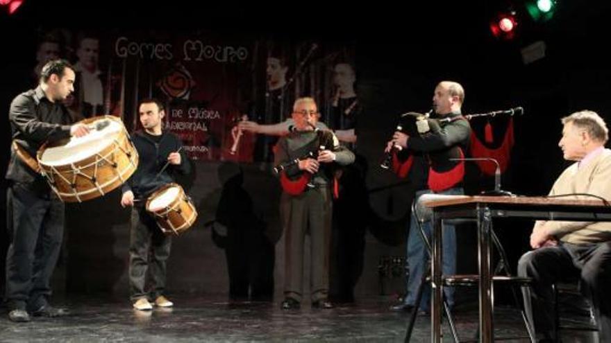 El gaiteiro solista se hace fuerte