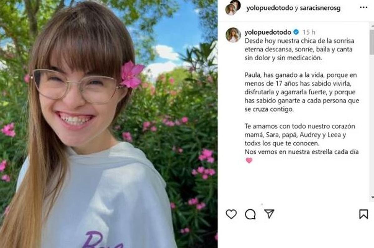 MUERTE INFLUENCER CÁNCER | Fallece la influencer Paula Cisneros a los ...
