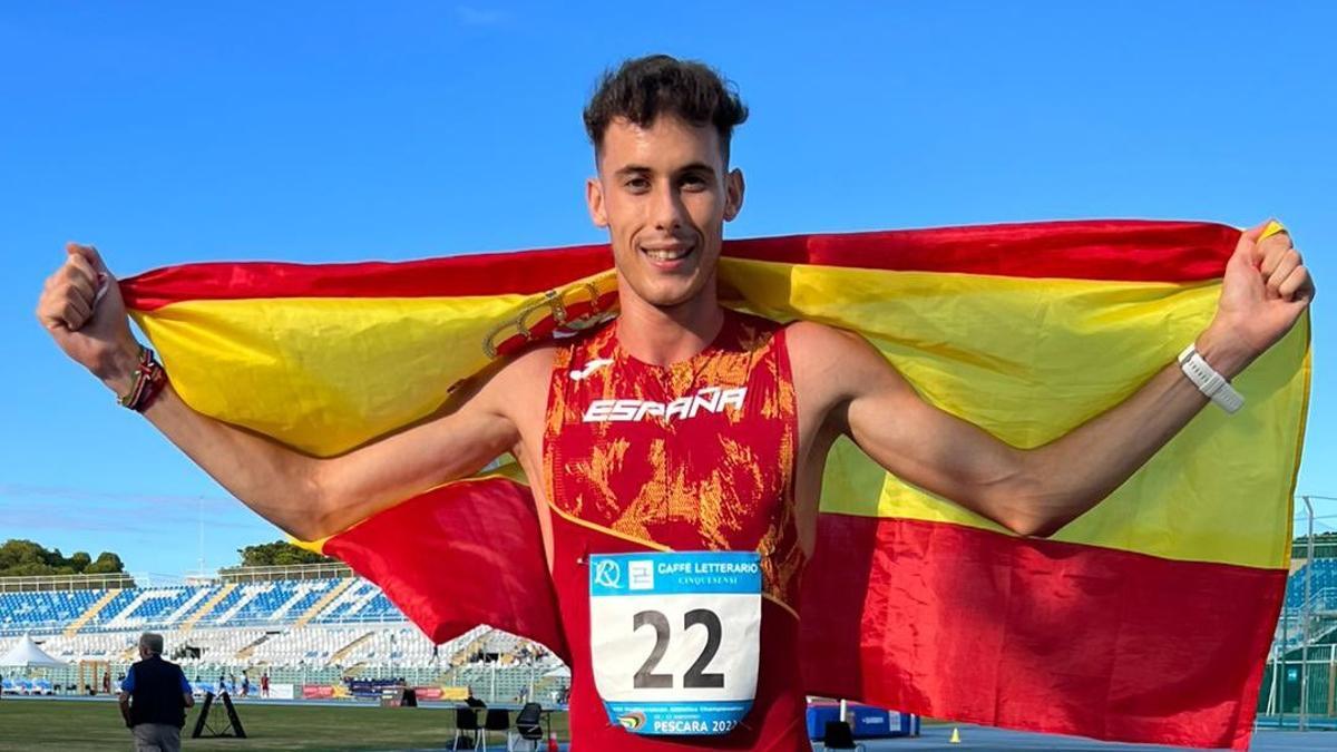 Bronce de David Barroso en el Campeonato de la Unión Mediterránea sub-23