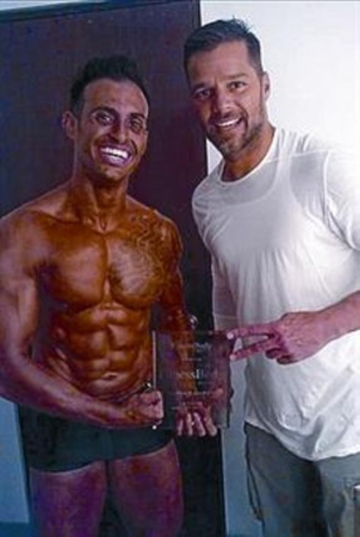 El hermano de Ricky Martin, míster Puerto Rico culturista - El Periódico