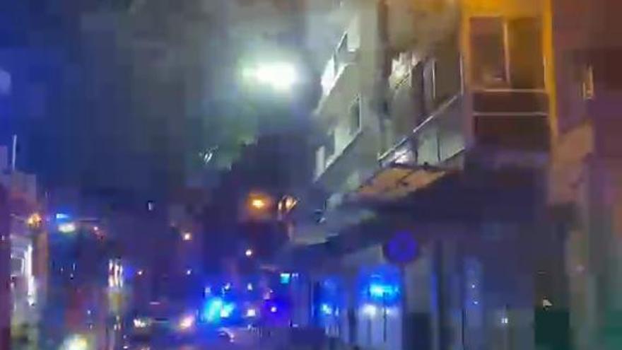 Nou incendi al bloc ocupat ronda Fabra i Puig de Girona