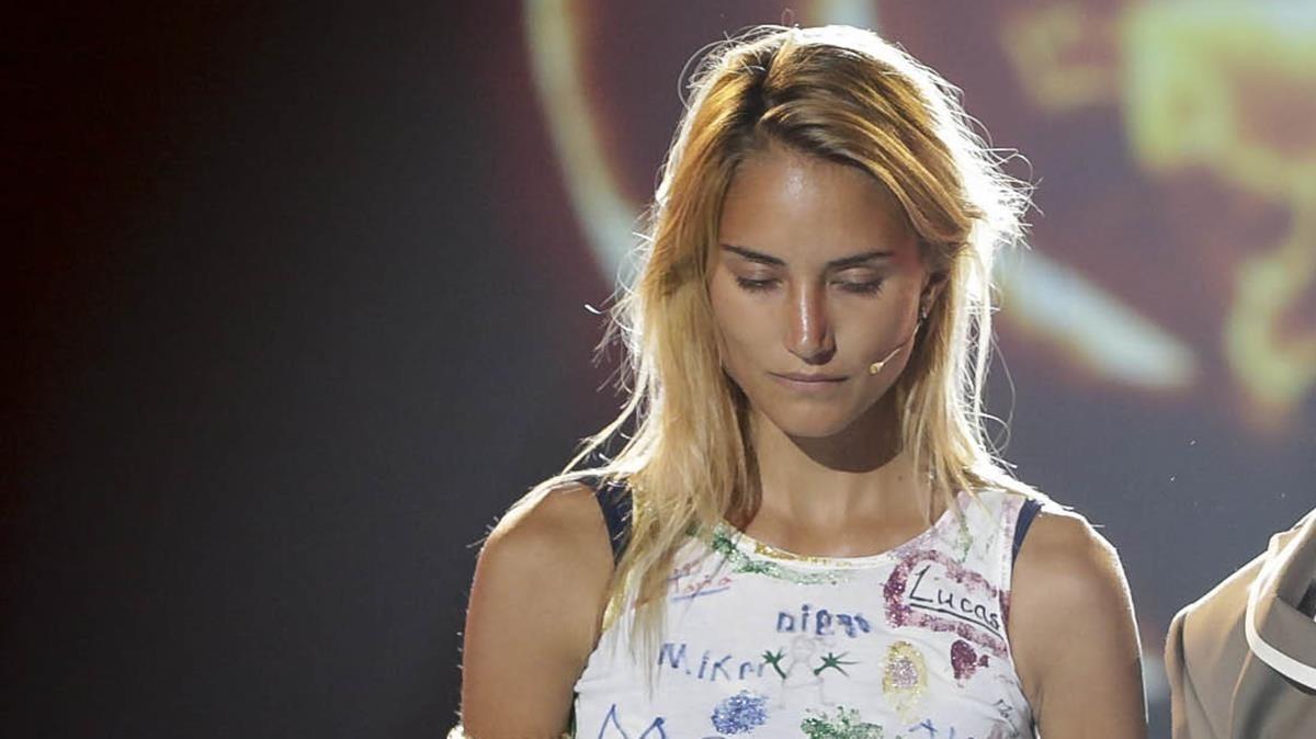 Alba Carrillo, evacuada por el huracán Irma