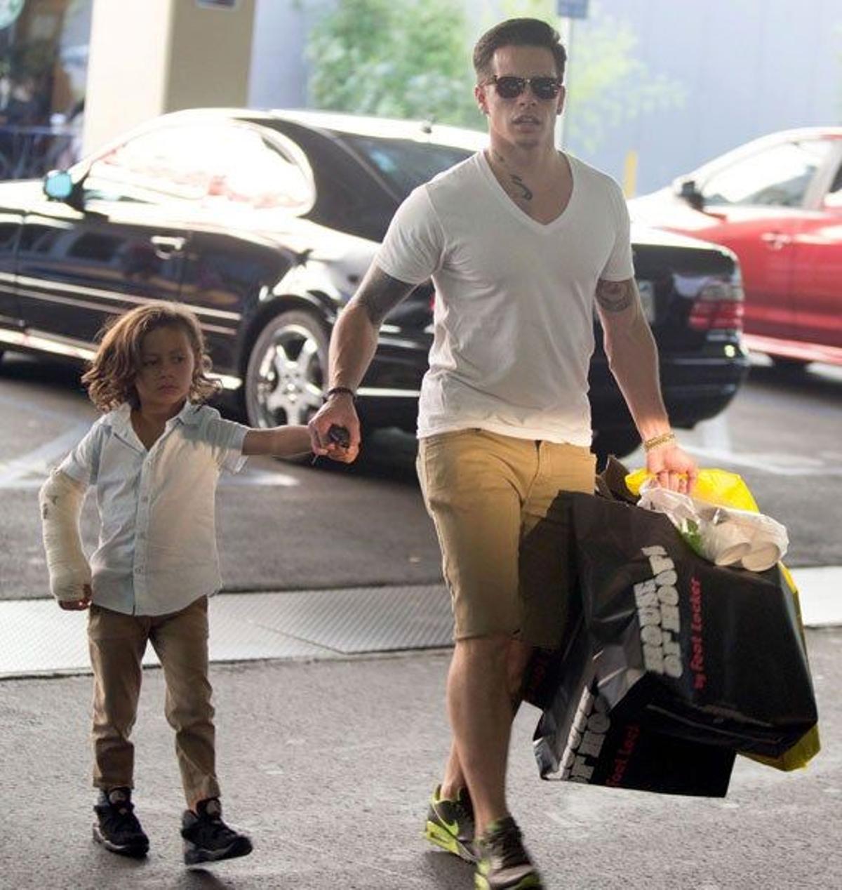 Casper Smart, un gran canguro para los hijos de J.Lo - Cuore