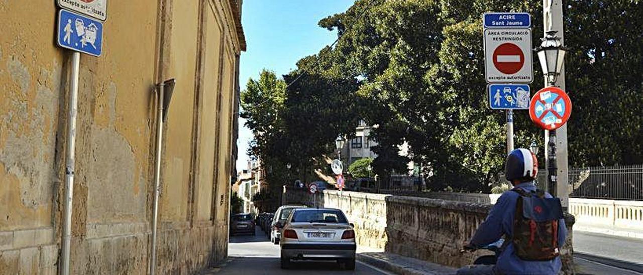 Los accesos a los Acires de Palma (Mallorca) disparan las multas de ...