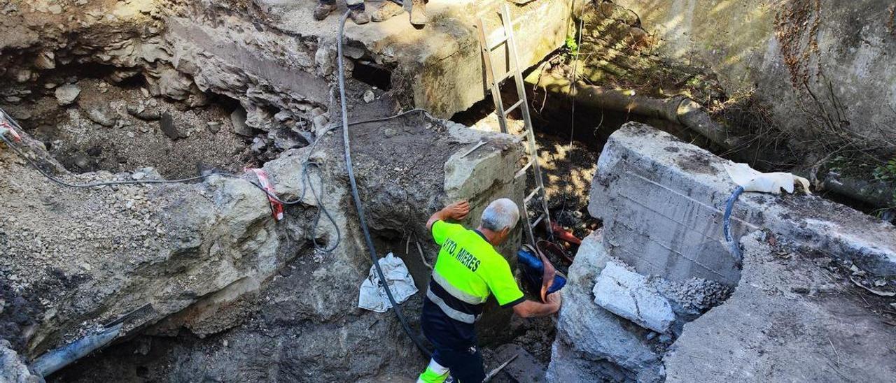 Arrancan las obras de mejora en los depósitos de Villapendi y La ...