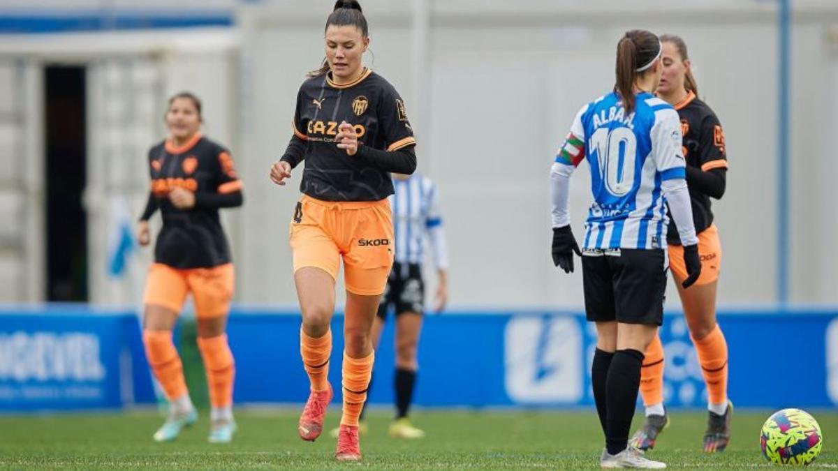 El Valencia Femenino sucumbe ante el Alavés (4-1)
