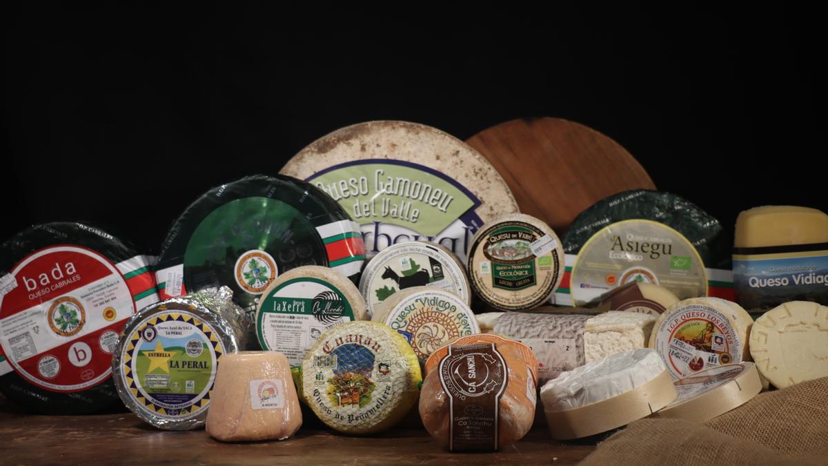 La cava de los cien quesos asturianos