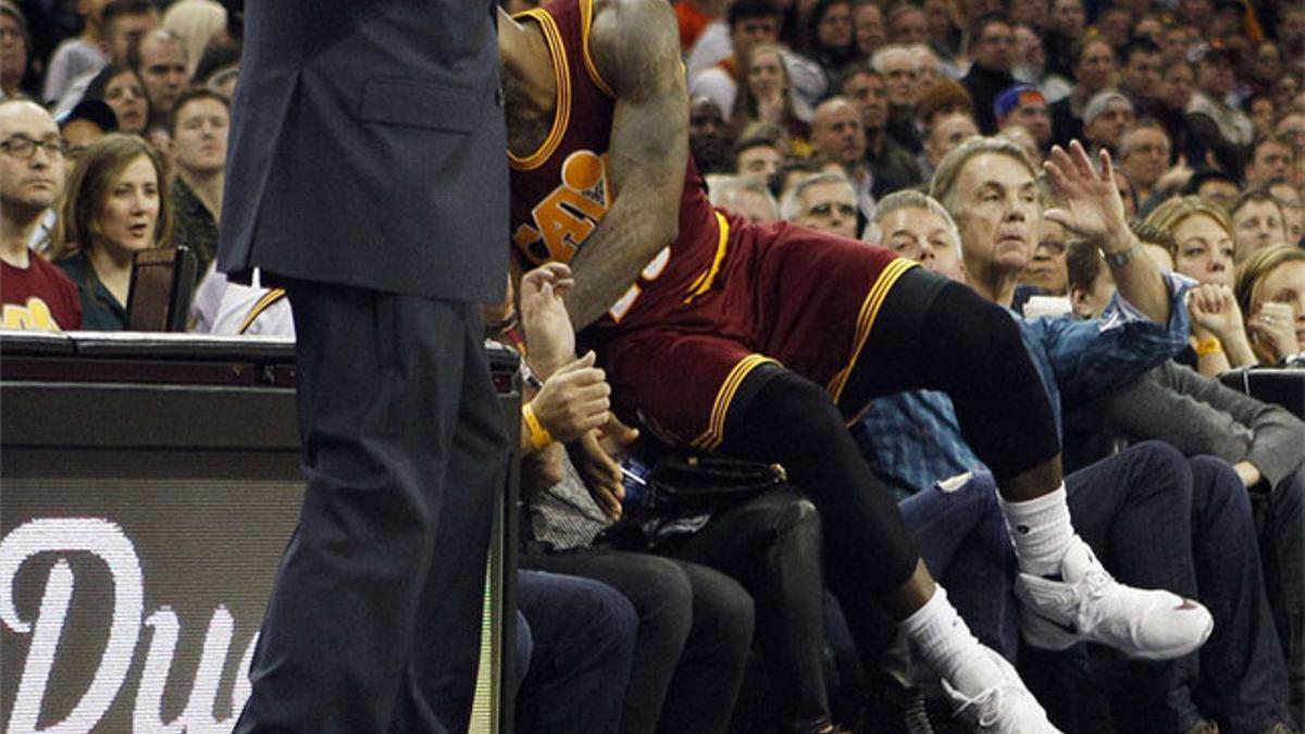 Lebron James manda al hospital a la pareja del golfista Jason Day