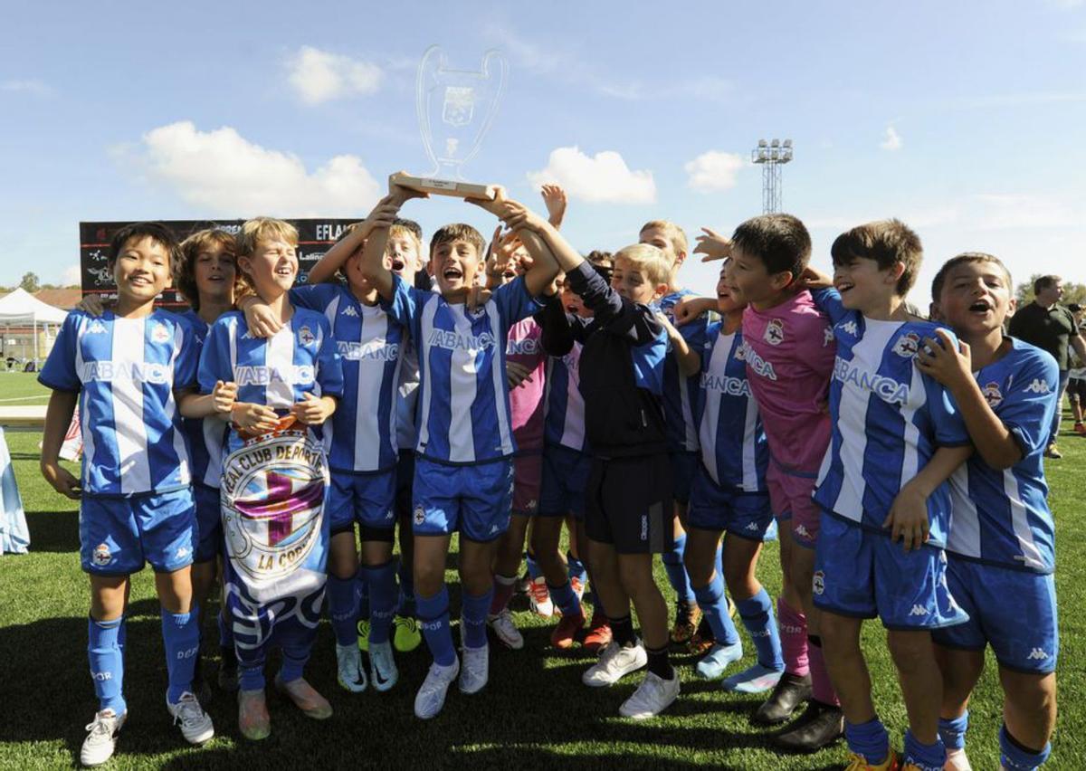Celta y Dépor se reparten el Torneo de la EFL