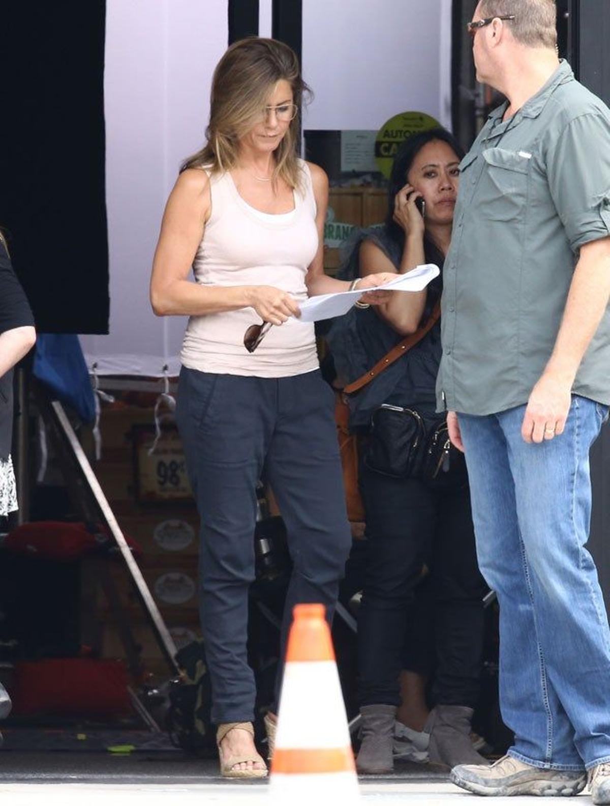 Jennifer Aniston vuelve al trabajo tras su boda - Cuore