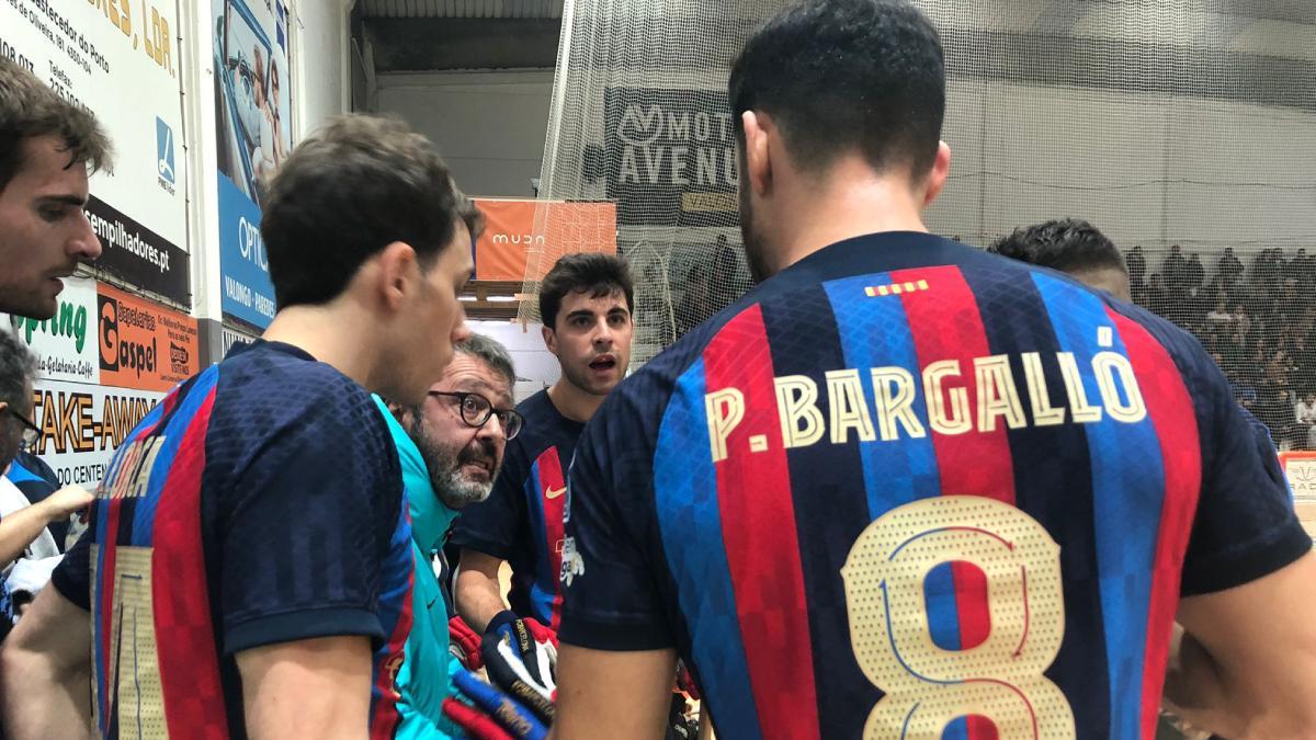 Pau Bargalló guía al Barça en Valongo
