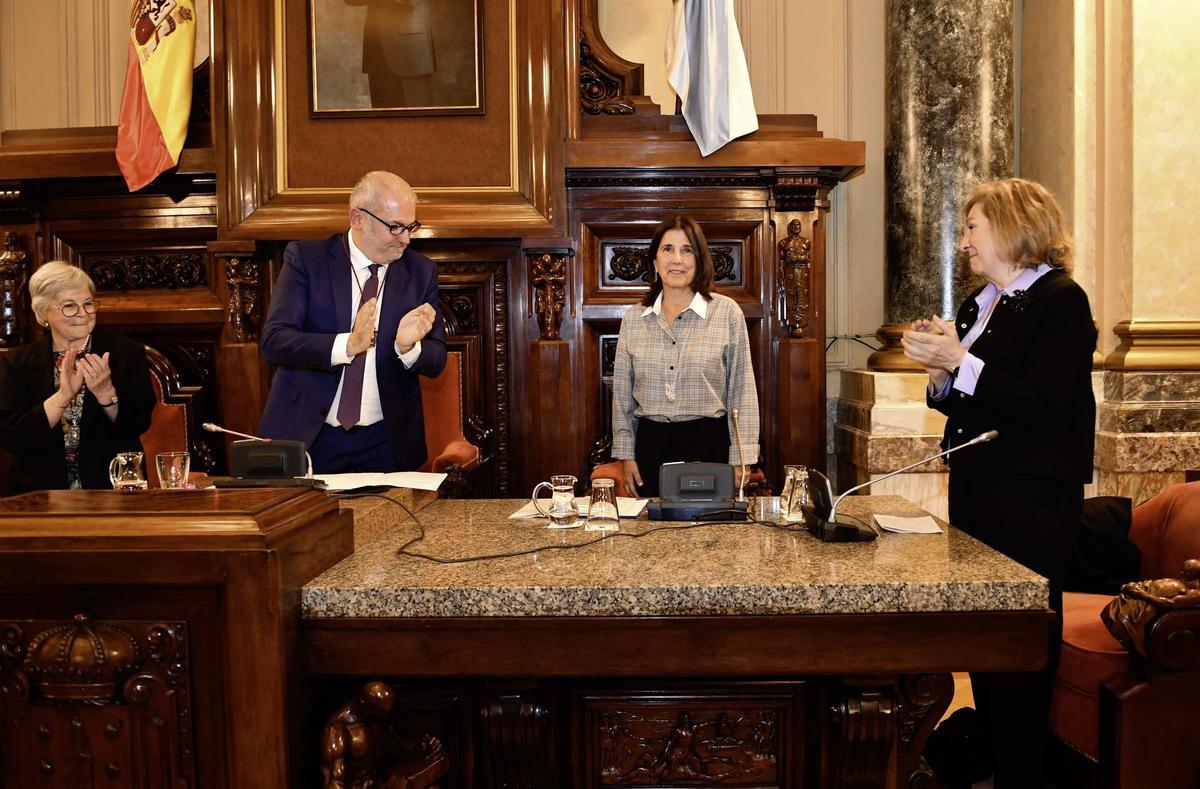 Olivia Rodríguez ingresa en el Instituto José Cornide