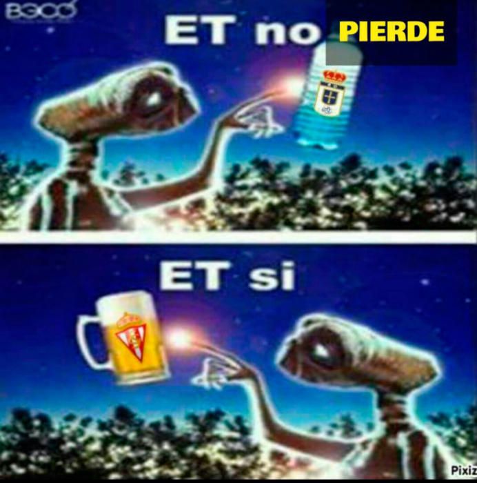 La redes se llenan de "memes" sobre el derbi Oviedo-Sporting