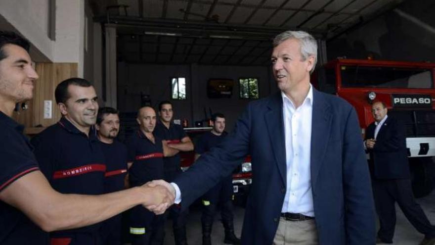 El parque de bomberos de Celanova se integra en la red de la Xunta