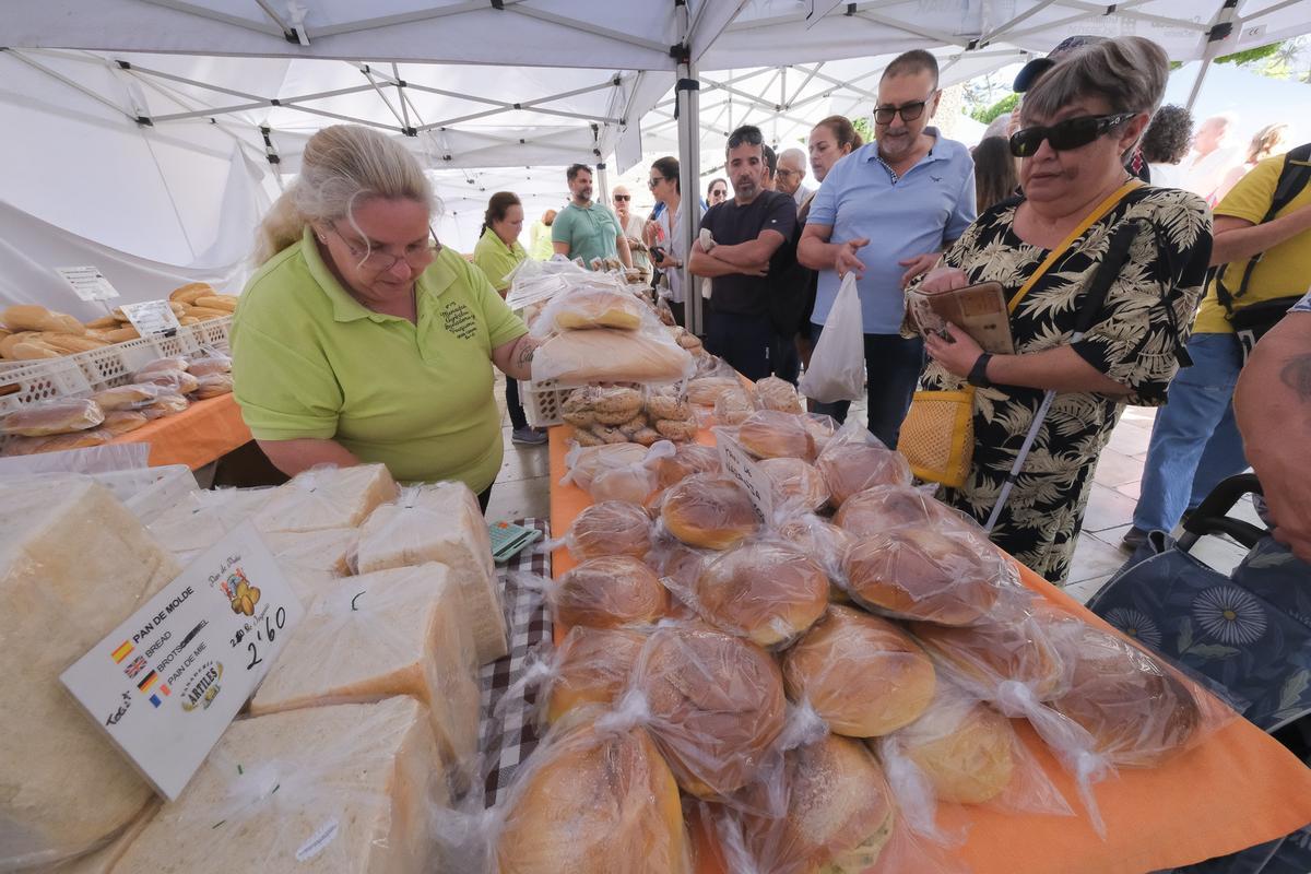 GÁLDAR | El mercado agrícola llena de sabor la Plaza de Santiago