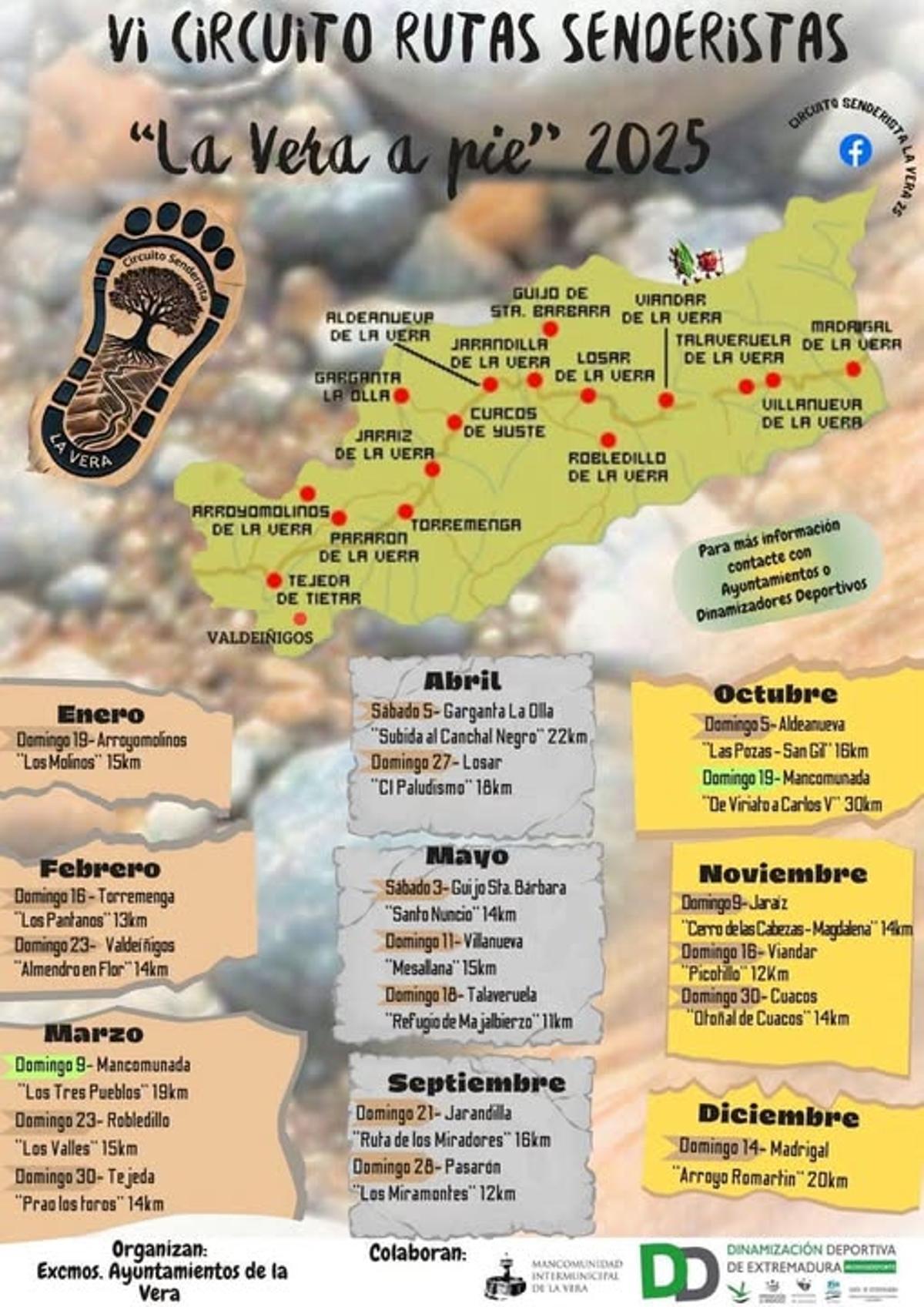 RUTAS SENDERISTAS EXTREMADURA LA VERA | Estas son las rutas senderistas ...