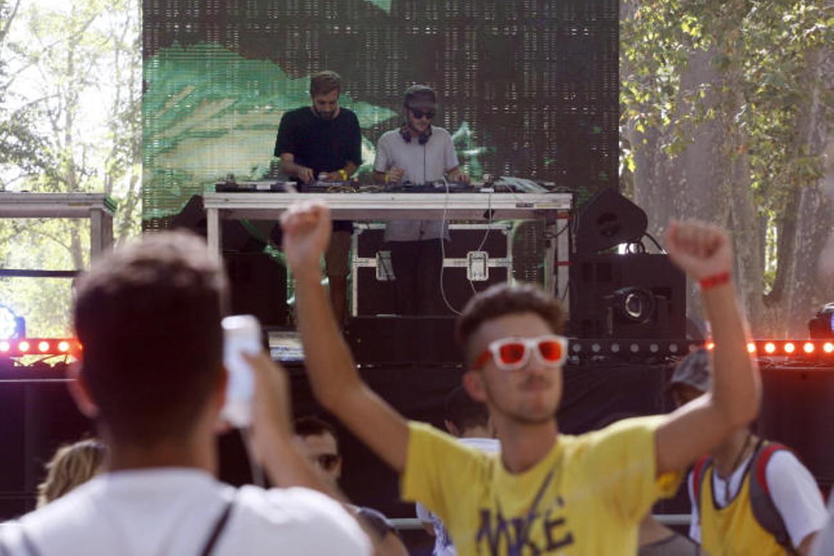 La Devesa va ser ahir l'escenari d'un festival "techno" de dotze hores